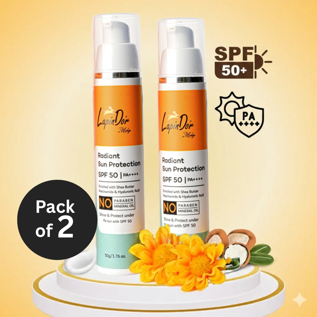 Radiant Sun Protection SPF 50 PA++++ Face Sunscreen | Sunblock Lotion ...